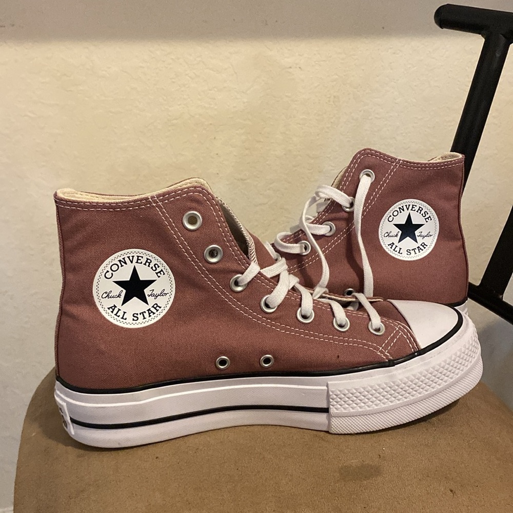 Mauve Platform Converse - Gem